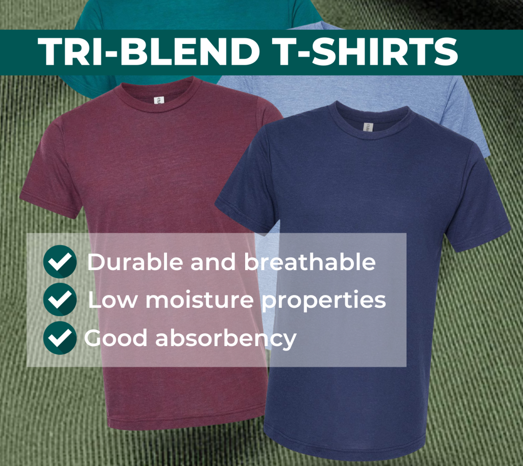 Fabric Face-Off: Tri-Blend vs. Poly-Cotton Blend - Unraveling the ...